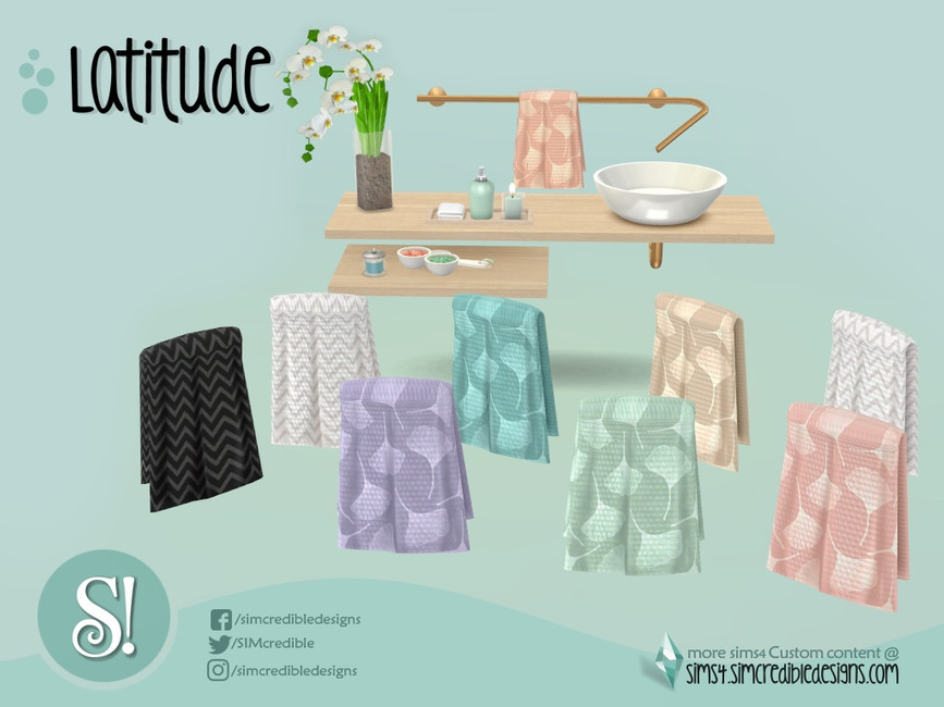 The Sims Resource - Latitude towel for the sink