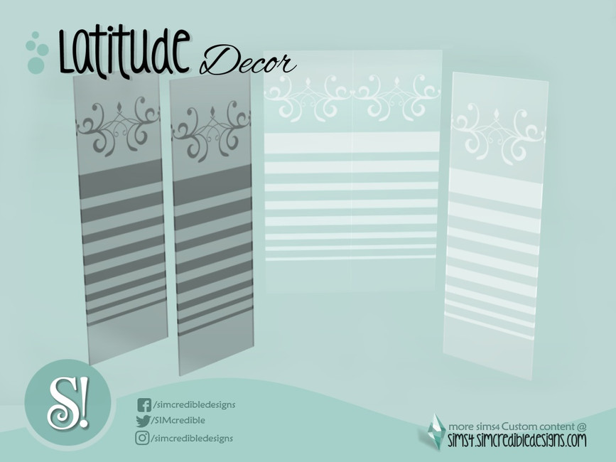 The Sims Resource - Latitude Glass divider Stripes