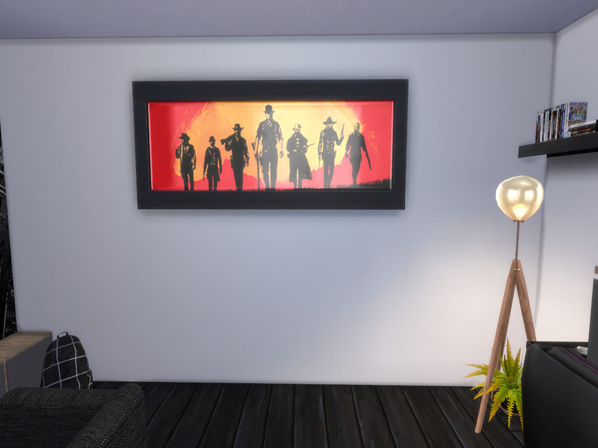 The Sims Resource - GamingWallArt-RDR2