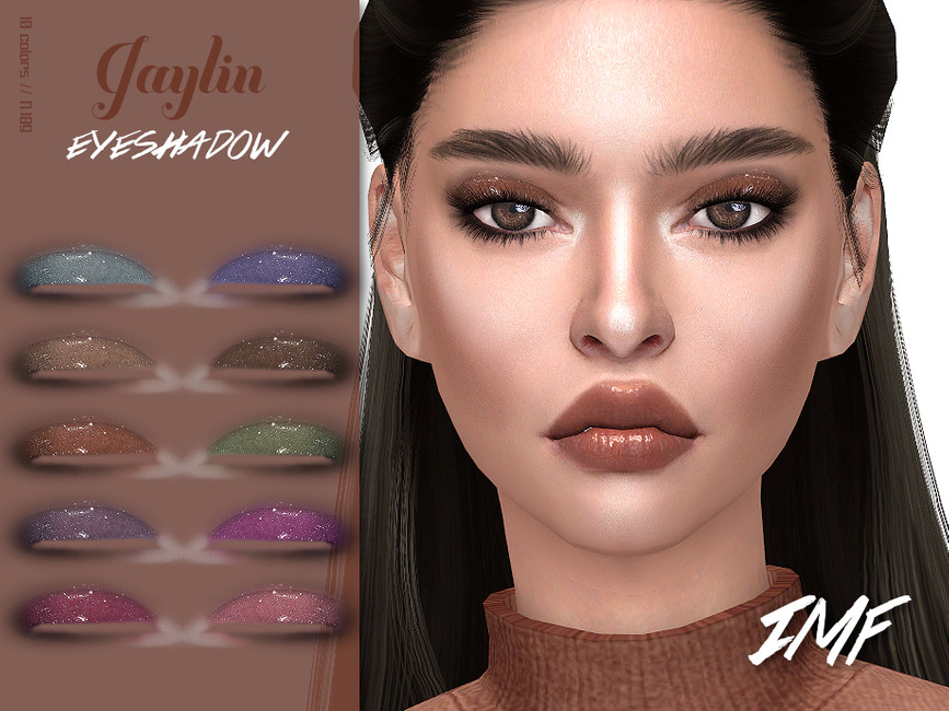 The Sims Resource - IMF Jaylin Eyeshadow N.189