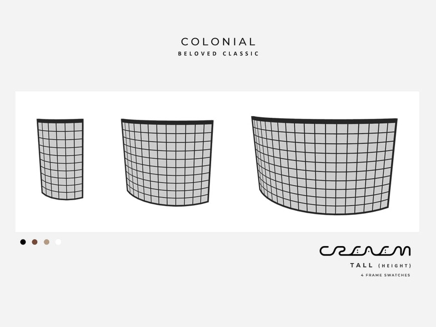 The Sims Resource - CREAEM - Colonial Windows (Tall)