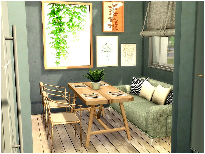 The Sims Resource - Green Kitchen