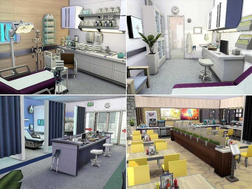 The Sims Resource - Hospital Central Universitario