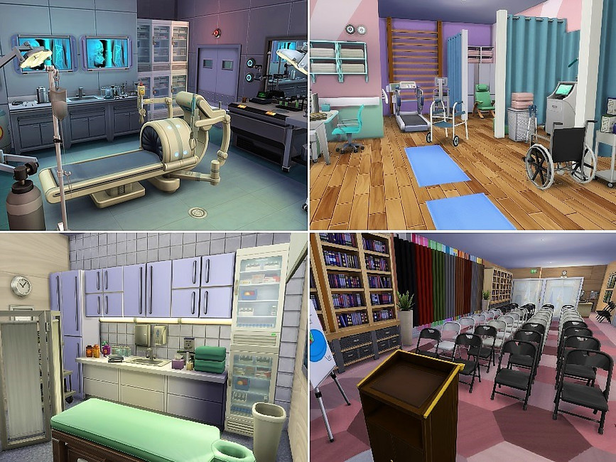 The Sims Resource - Hospital Central Universitario