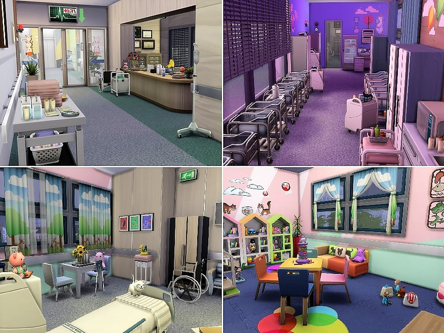 The Sims Resource - Hospital Central Universitario