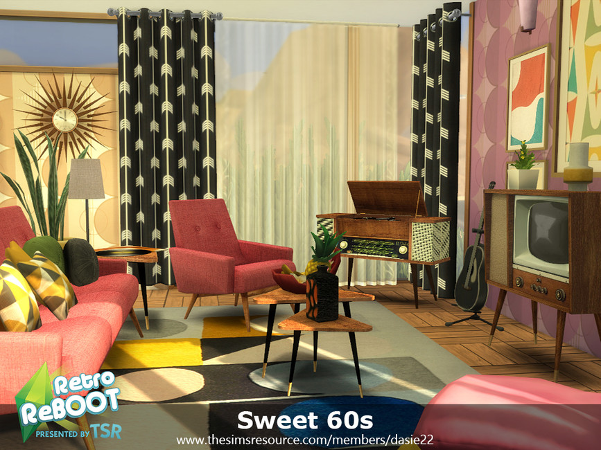 The Sims Resource - Retro ReBOOT Sweet 60s