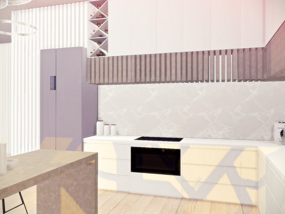 The Sims Resource | Dream Modern Kitchen and Livingroom
