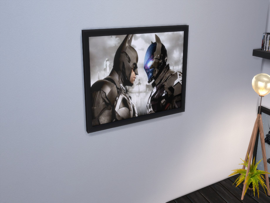 The Sims Resource | GamingWallArt-BatmanArkham