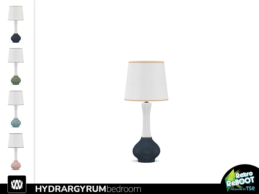 The Sims Resource - Retro ReBOOT - Hydrargyrum Table Lamp