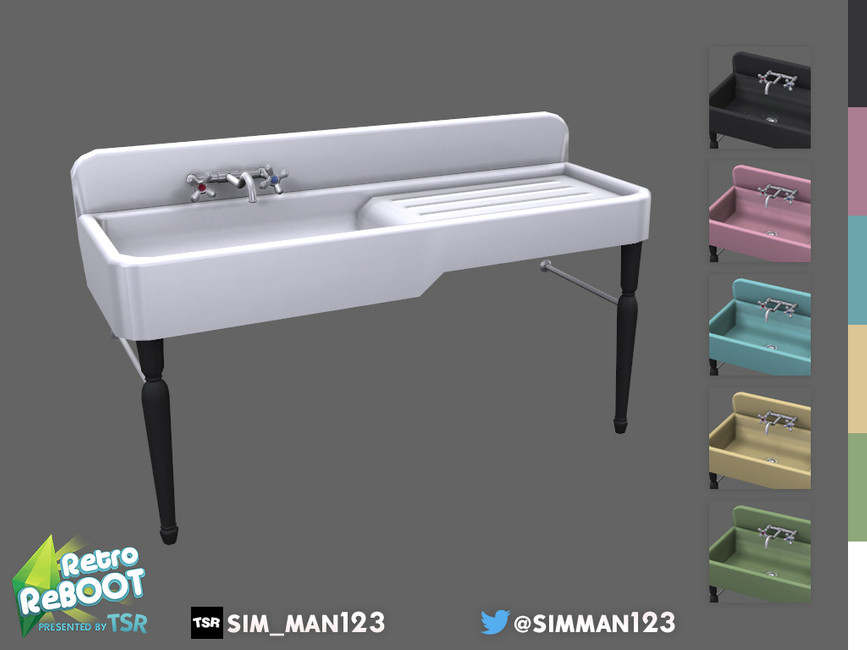 The Sims Resource - RetroReBOOT - Merrit Sink