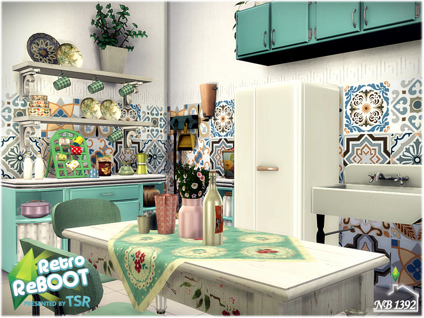 The Sims Resource - Retro ReBOOT Kitchen