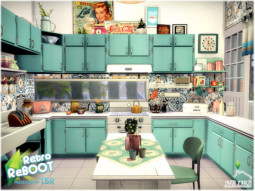 The Sims Resource - Retro ReBOOT Kitchen