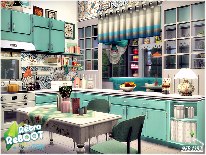 The Sims Resource - Retro ReBOOT Kitchen