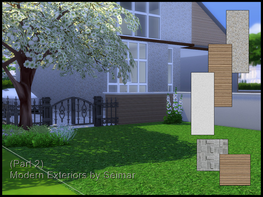 The Sims Resource - Modern Exteriors (Part 2)