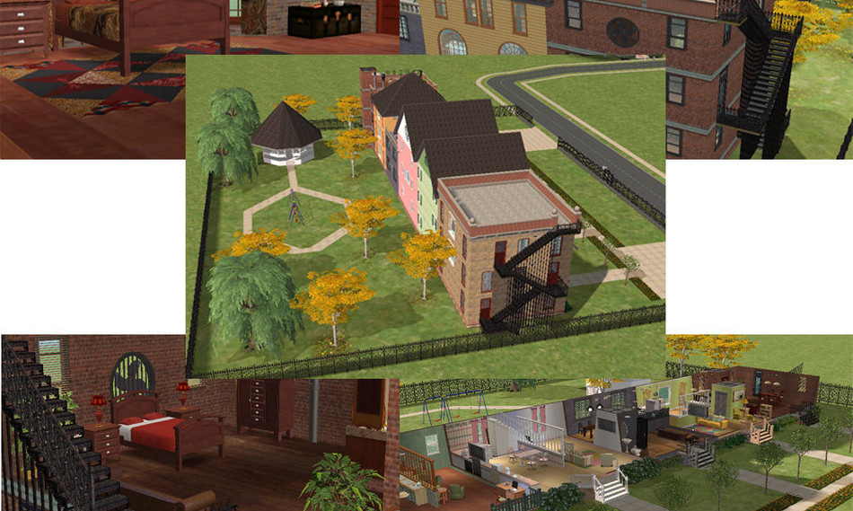 The Sims Resource - Row House
