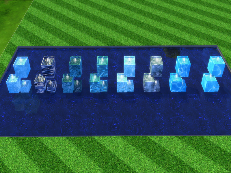 The Sims Resource | 3 Tiered Water Fountain Water Collection Part 1