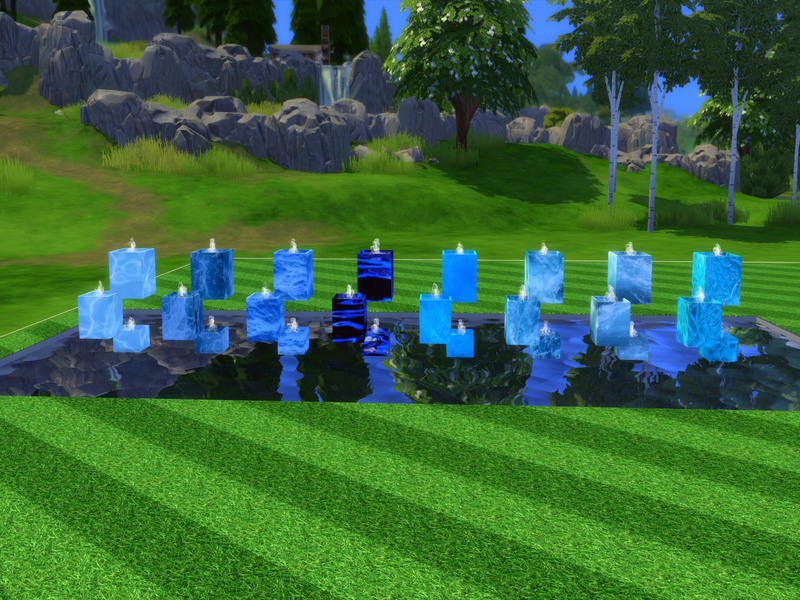 The Sims Resource | 3 Tiered Water Fountain Water Collection Part 2