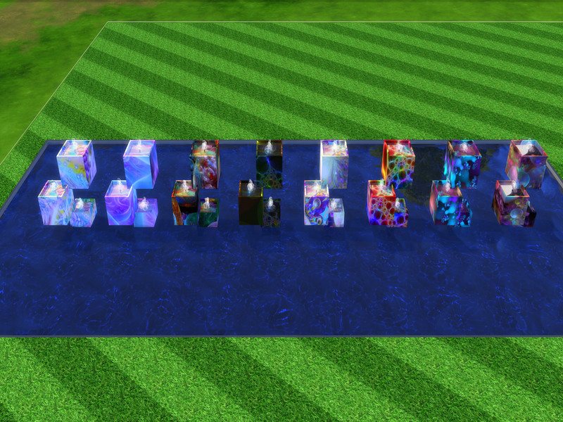 The Sims Resource | 3 Tiered Water Fountain: Fun Collection Part 1