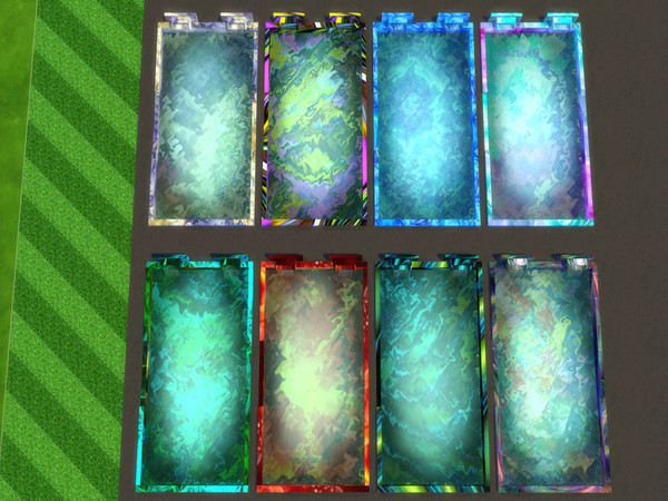 The Sims Resource | Hot Springs/Bath Fractal Collection Part 1