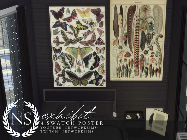 The Sims Resource | Exhibit Poster - Networksims