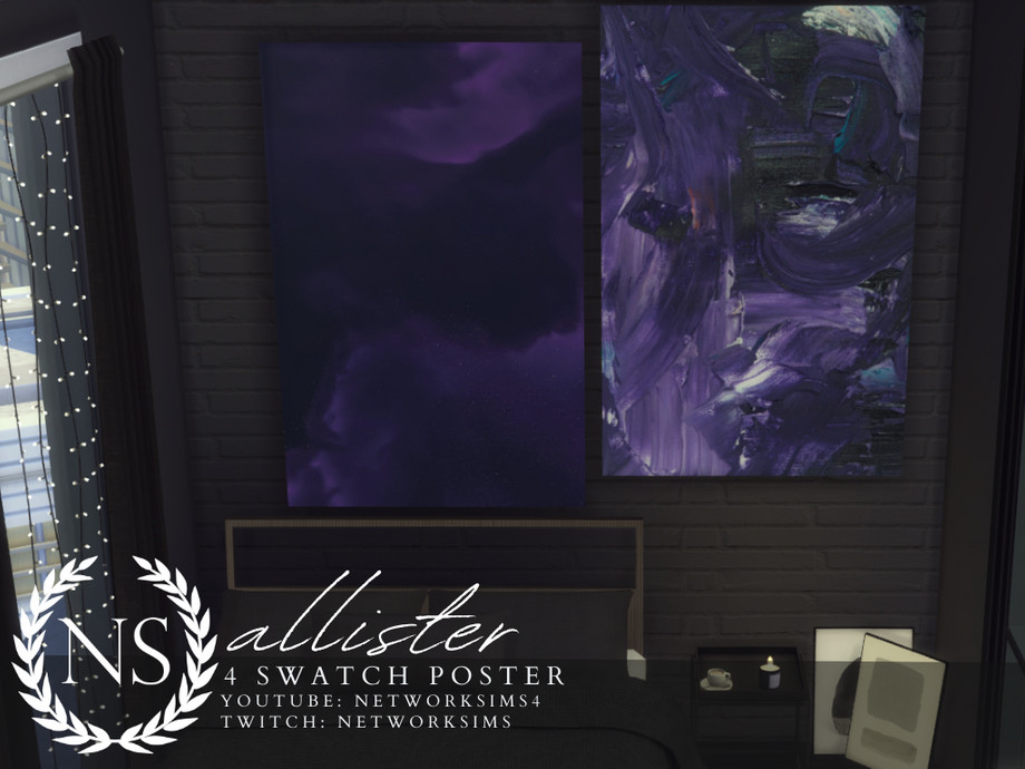 The Sims Resource | Allister Posters - Networksims