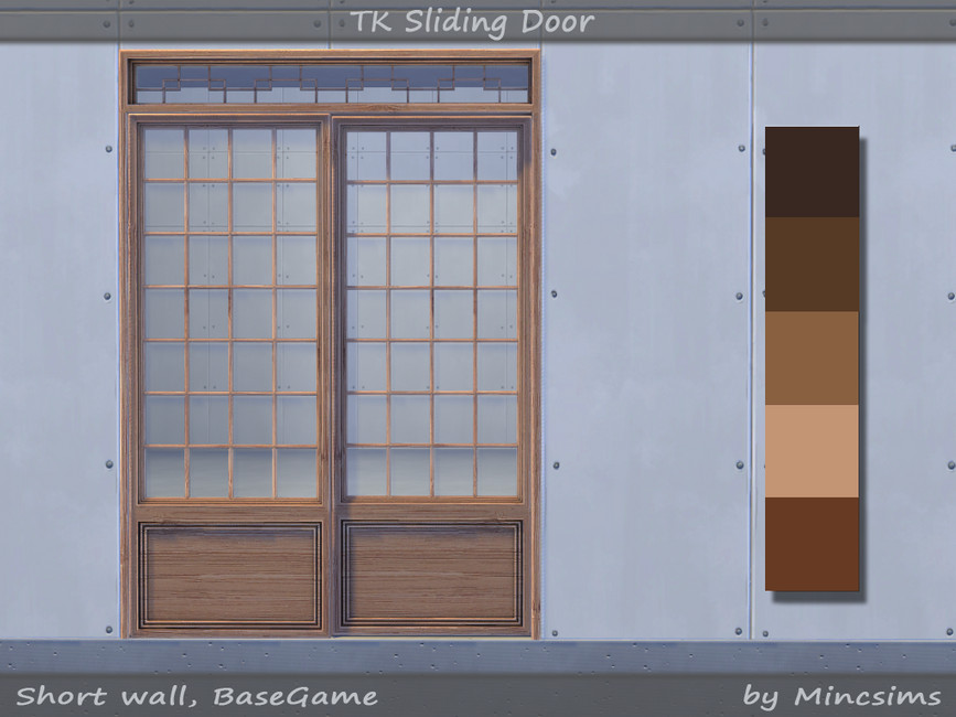 The Sims Resource - TK Sliding Door
