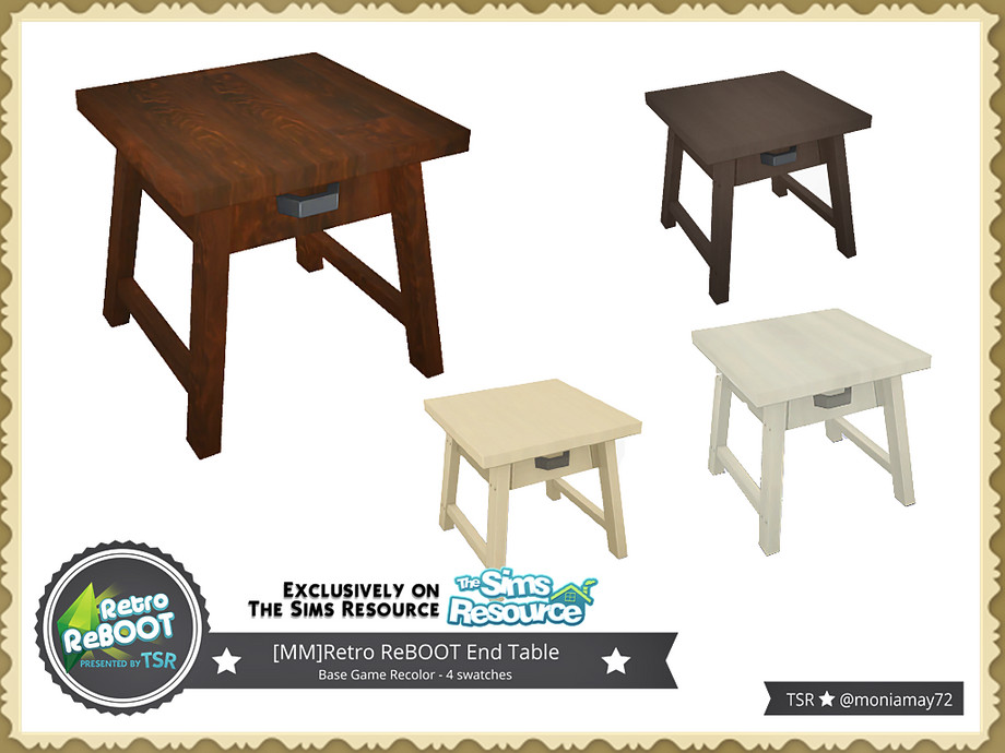 The Sims Resource | Retro ReBOOT End Table