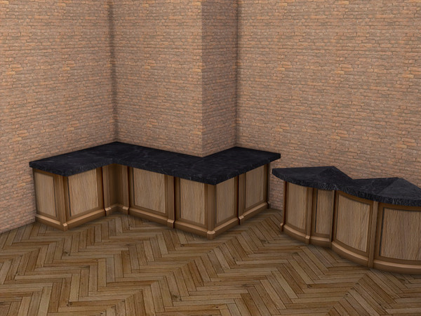 The Sims Resource - Coastal Life Kitchen Counter