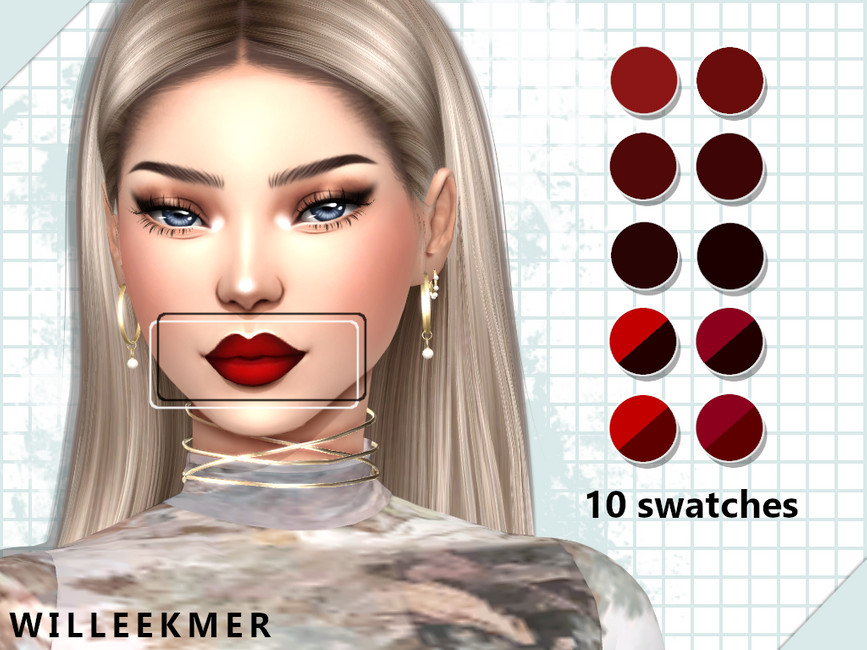 The Sims Resource - Adore You Lipstick