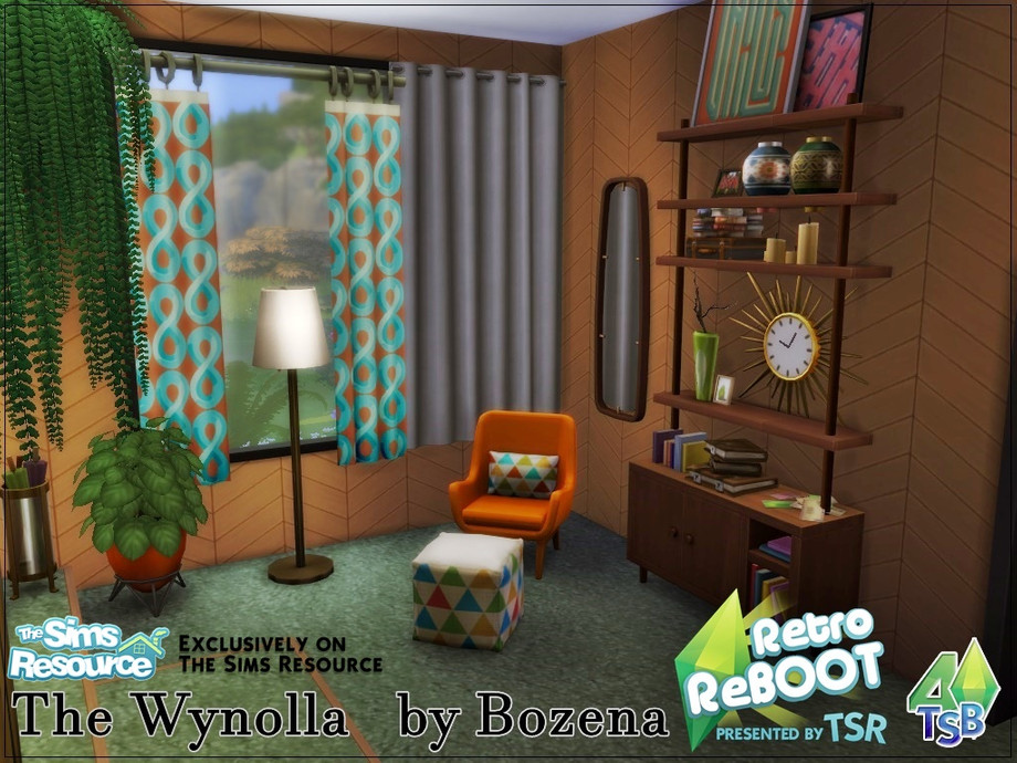 The Sims Resource | Retro ReBOOT - Vintage Home 'The Wynolla'