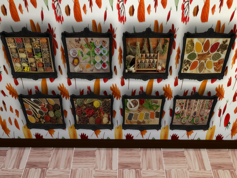 The Sims Resource | Denyse_Frame spices herbs 1