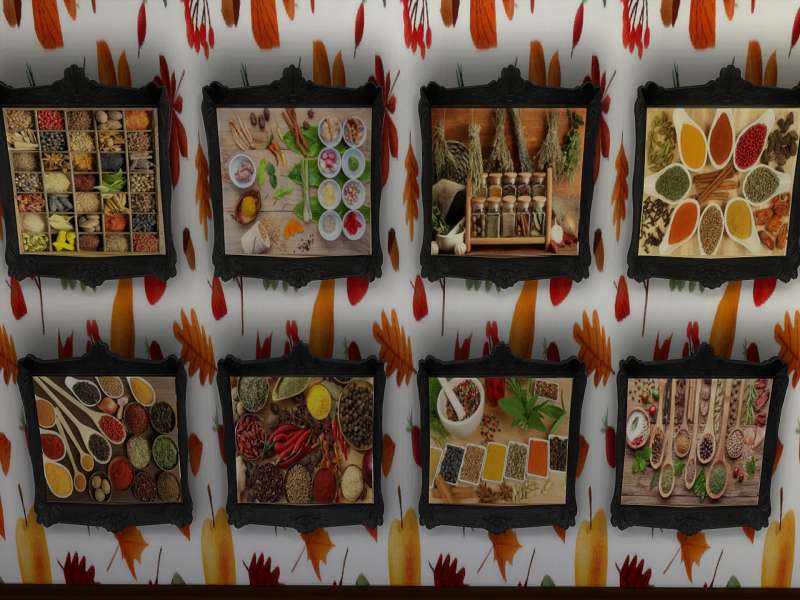 The Sims Resource | Denyse_Frame spices herbs 1