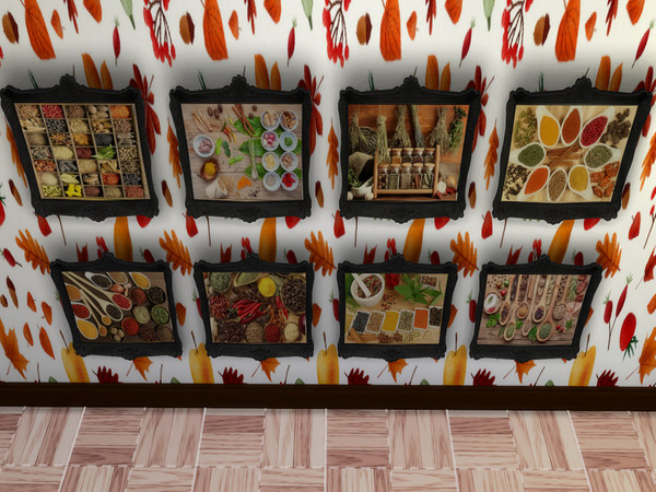 The Sims Resource | Denyse_Frame spices herbs 1
