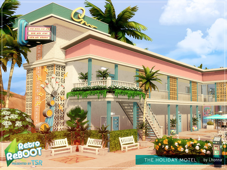 The Sims Resource - Retro ReBOOT - The Holiday Motel