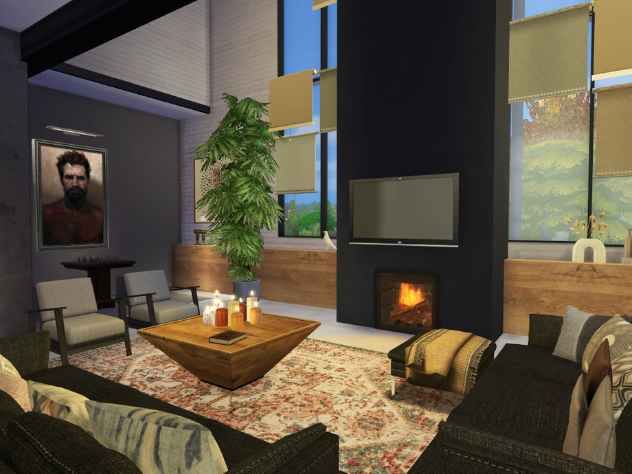 The Sims Resource | Silo - Livingroom