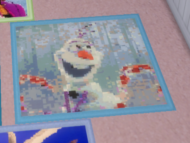The Sims Resource | Rug Olaf