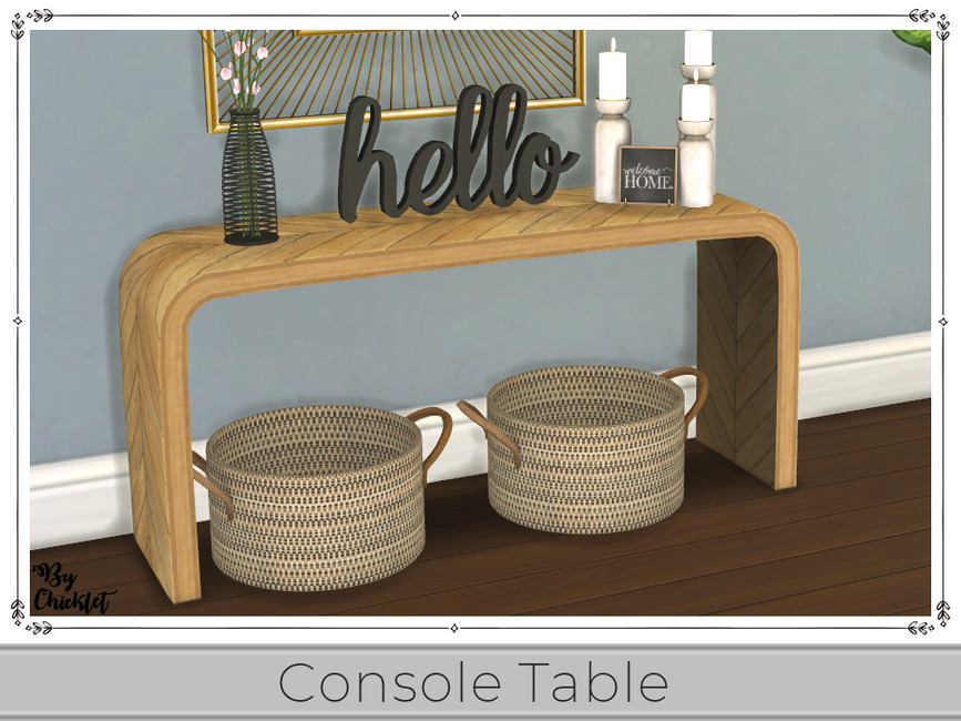 The Sims Resource - Stay Awhile Console Table