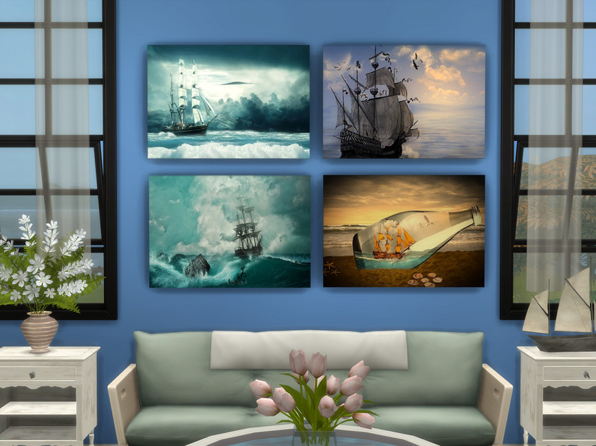 The Sims Resource - Seafaring Vessels