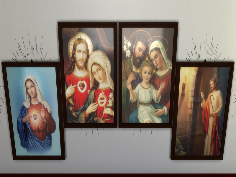 The Sims Resource | Denyse_Frame Jesus 01