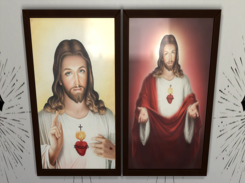 The Sims Resource | Denyse_Frame Jesus 01