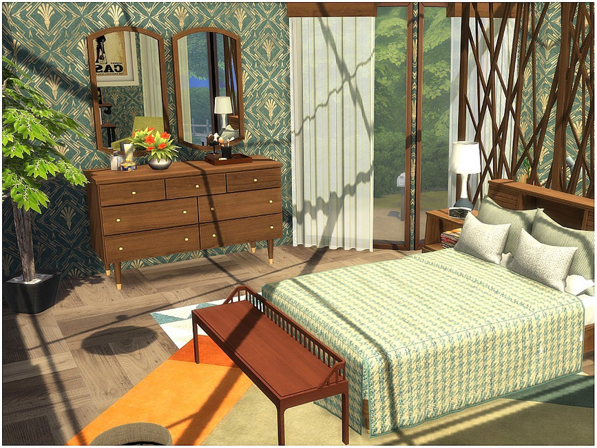 The Sims Resource - Retro Bedroom