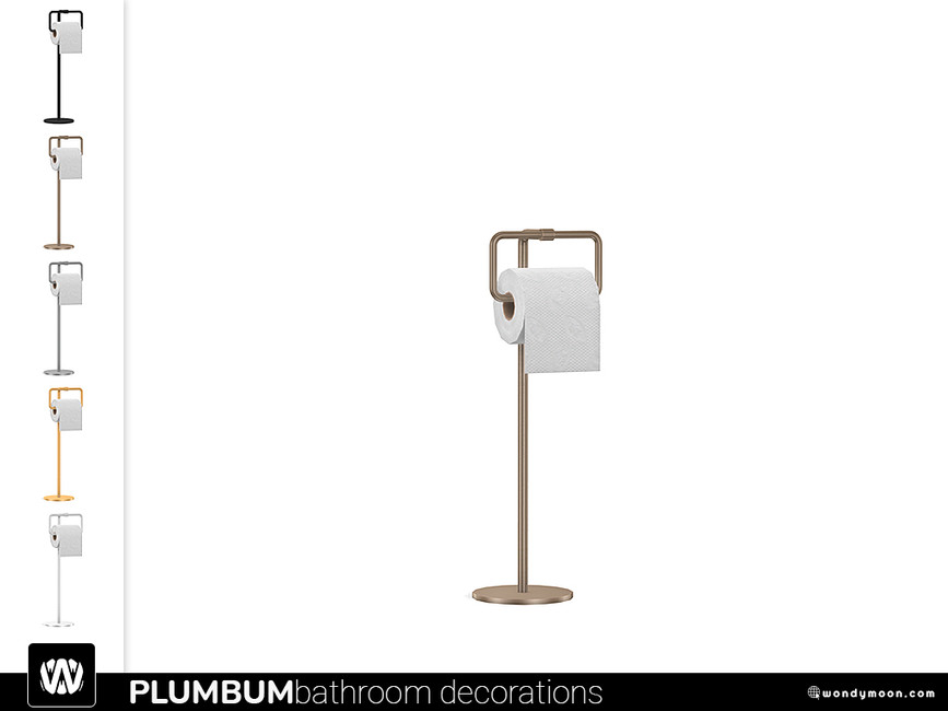 The Sims Resource - Plumbum Toilet Paper Holder