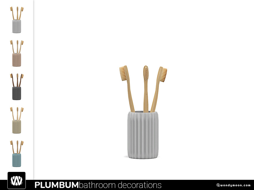The Sims Resource - Plumbum Toothbrush Holder
