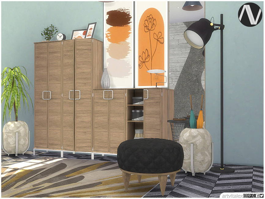 The Sims Resource - Hampton Hallway