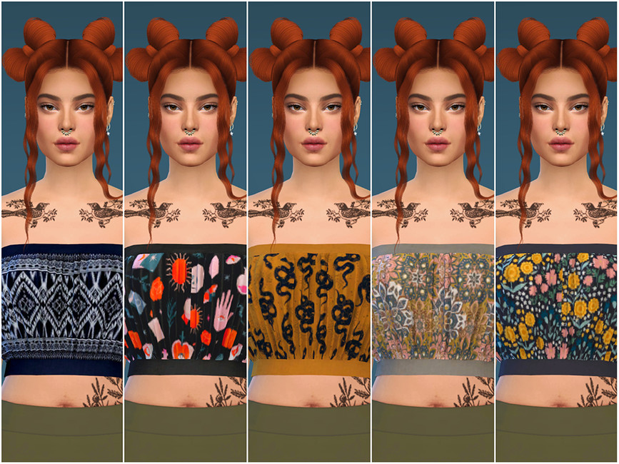 The Sims Resource - Carrie Top