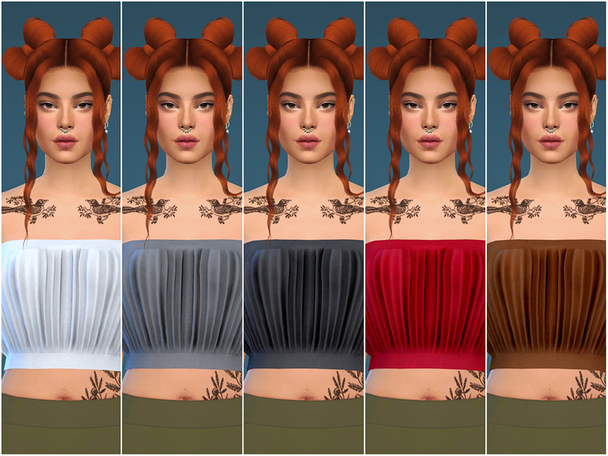 The Sims Resource - Carrie Top