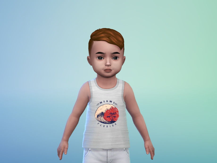 The Sims Resource | Denyse_Toddler tank top male female 1