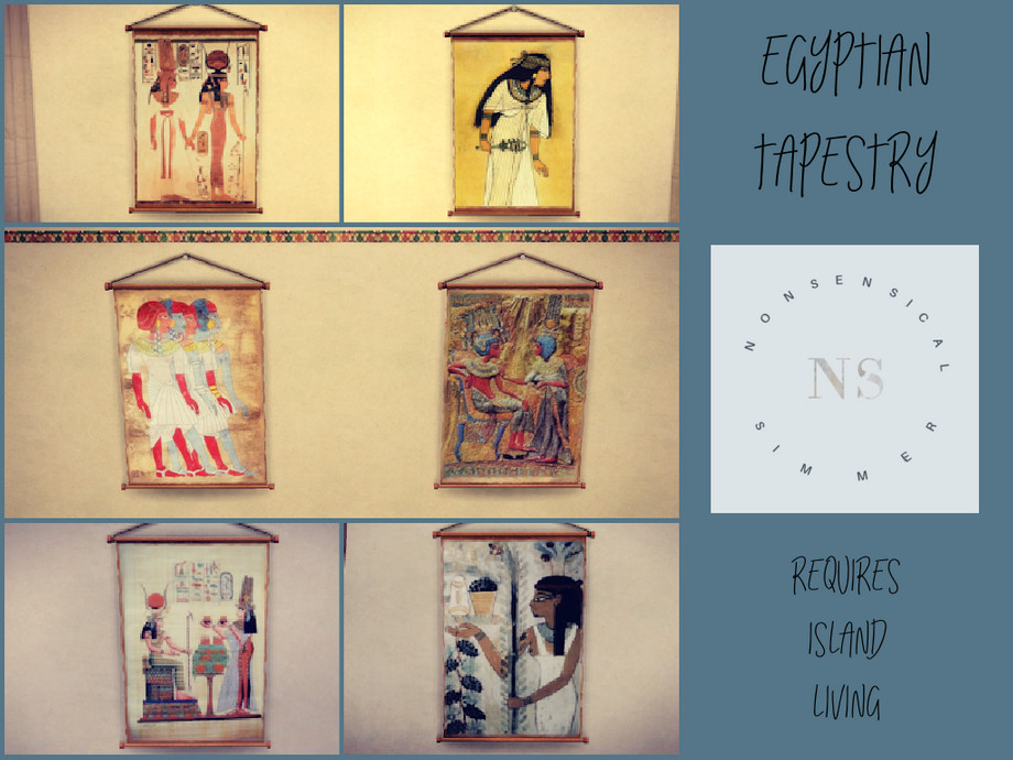The Sims Resource | Egyptian Tapestry