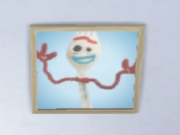 The Sims Resource | Painting Forky