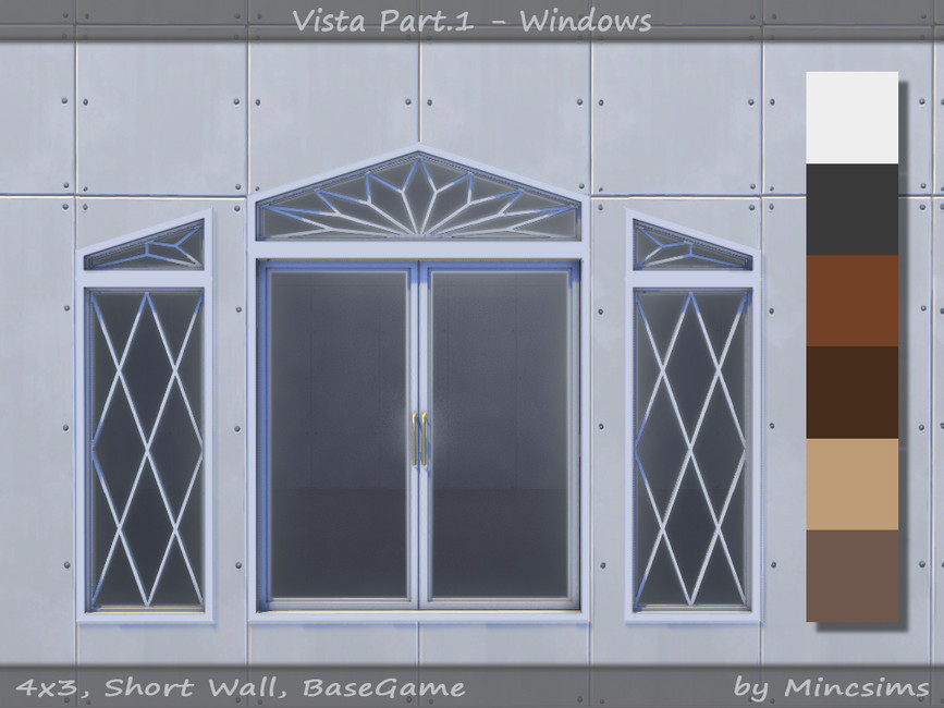 The Sims Resource - Vista Triangle Window Short